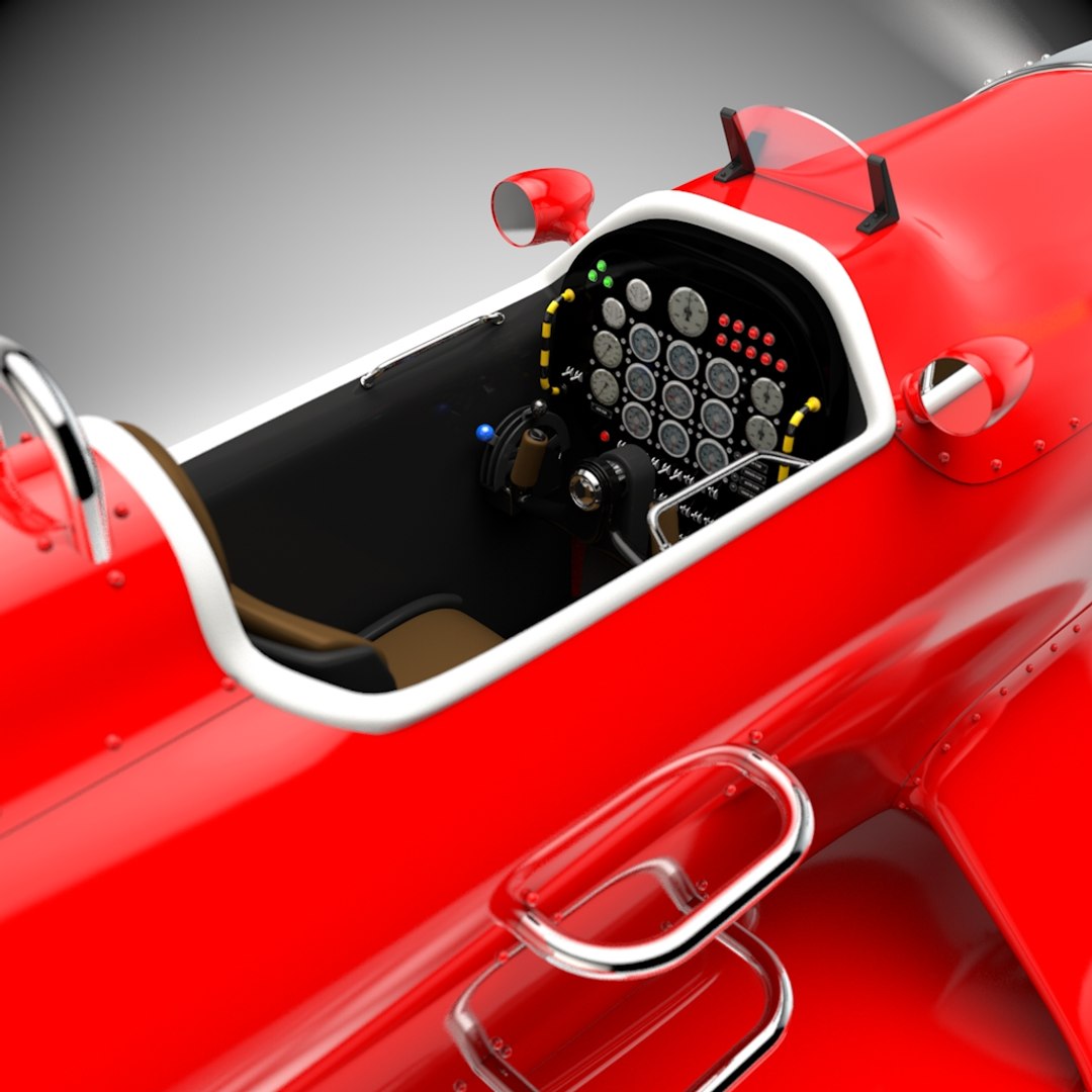 3d Race Car Propeller Model