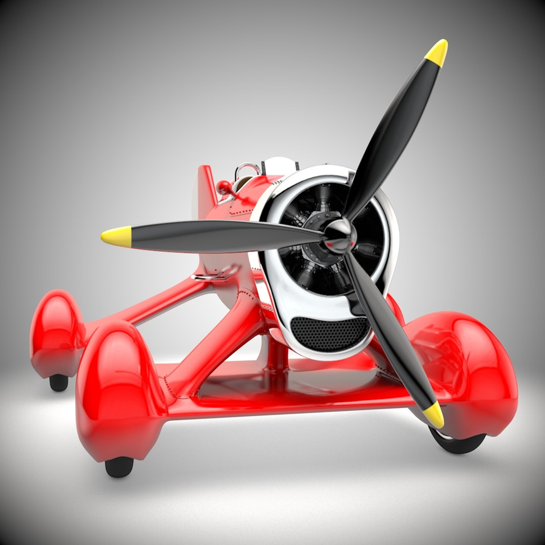 3d Race Car Propeller Model