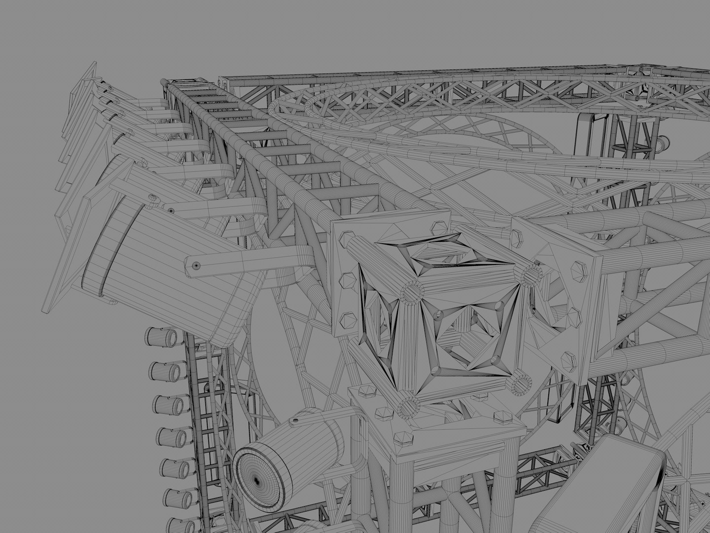 Concert Stage 3d Model