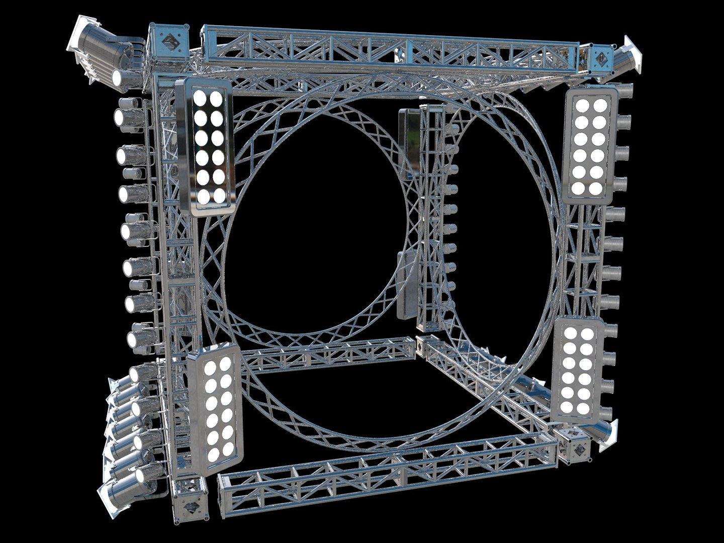 Concert Stage 3d Model