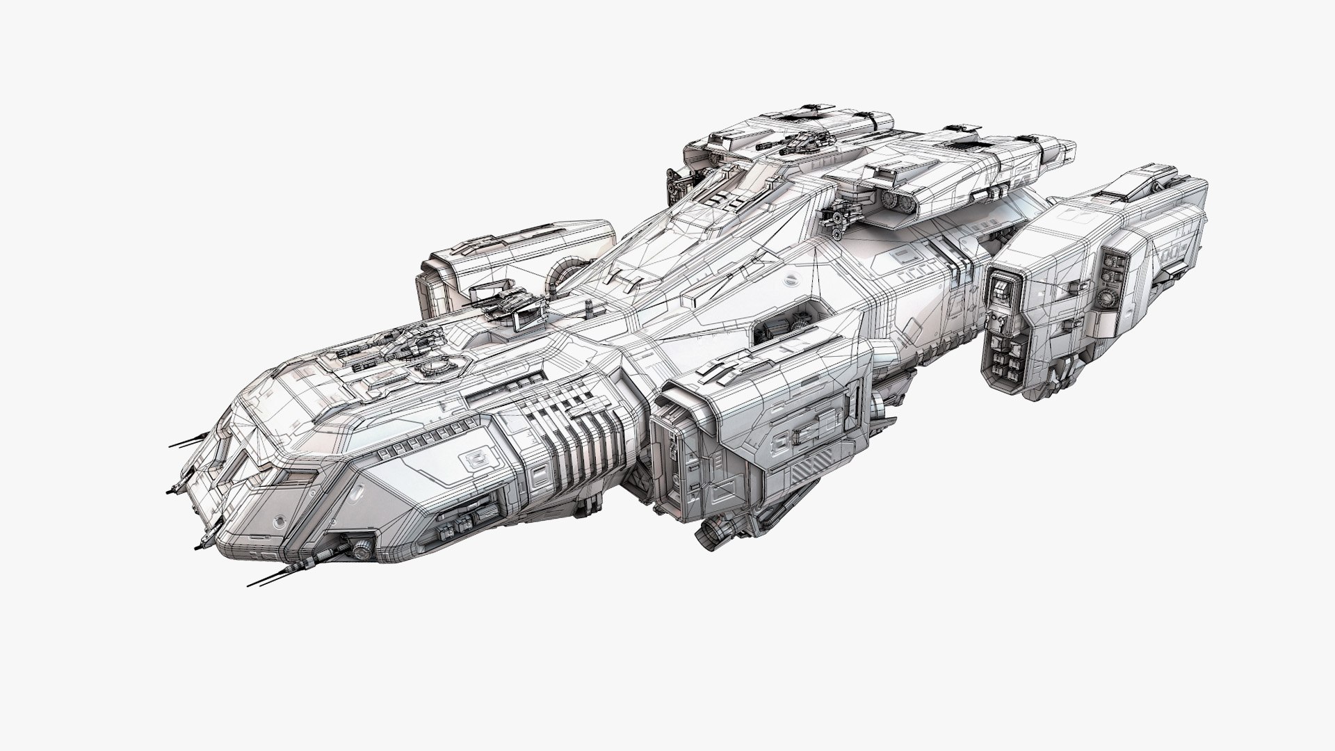 3D SF - Heinkel HE-03 - Spacecraft - TurboSquid 2321277