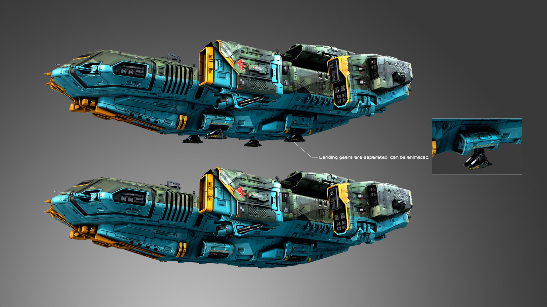 3D SF - Heinkel HE-03 - Spacecraft - TurboSquid 2321277