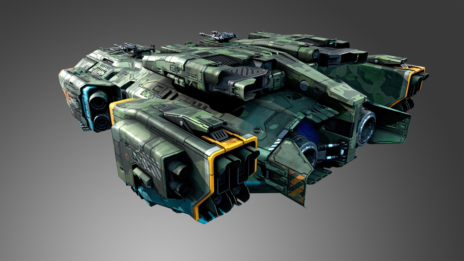 3D SF - Heinkel HE-03 - Spacecraft - TurboSquid 2321277