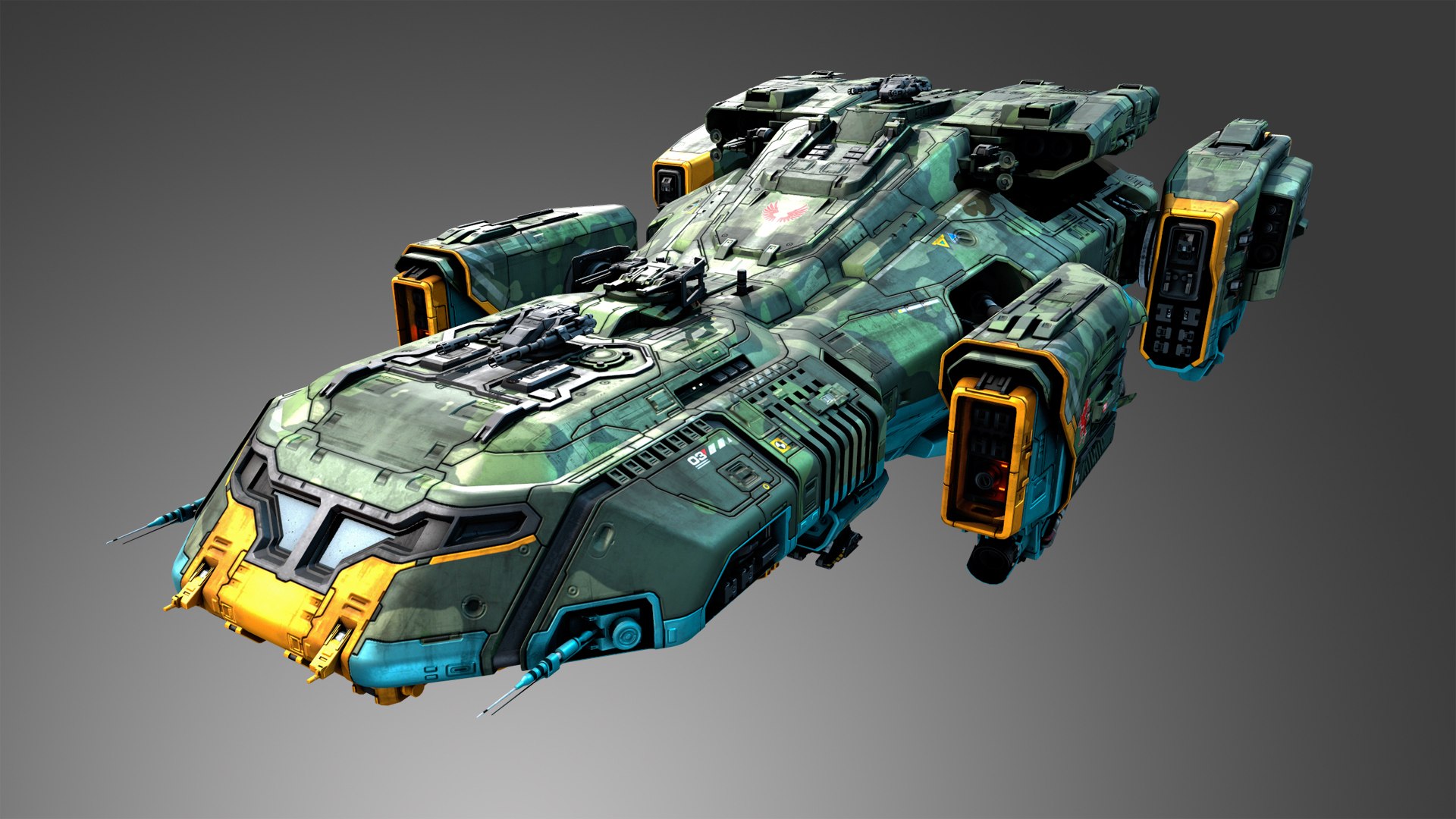 3D SF - Heinkel HE-03 - Spacecraft - TurboSquid 2321277