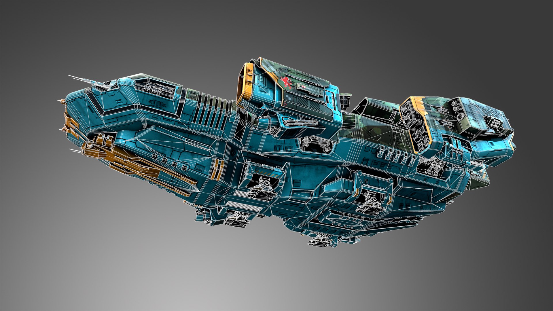 3D SF - Heinkel HE-03 - Spacecraft - TurboSquid 2321277