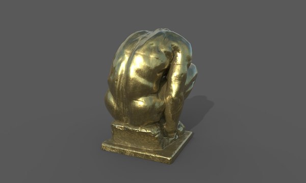 The Crouching Boy statue model - TurboSquid 1825707