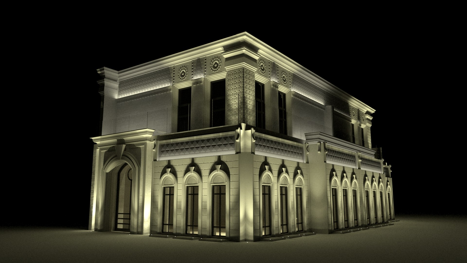 Classic Design Library 3D Model - TurboSquid 1470302