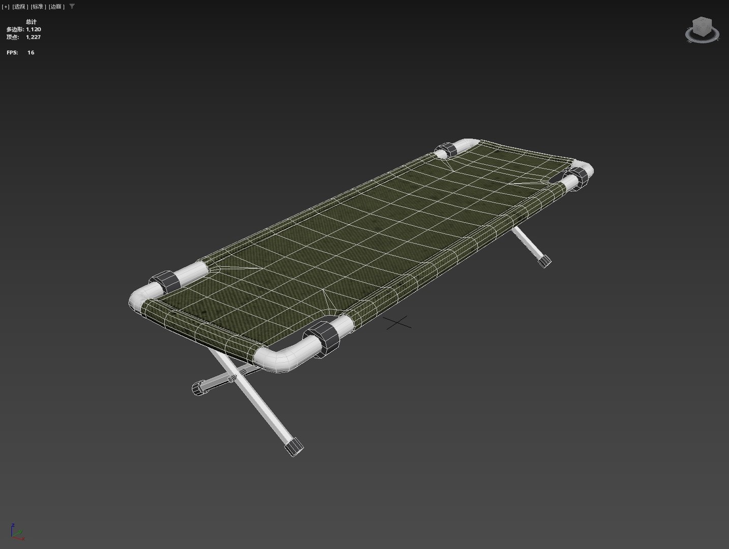 3D Cot Model - TurboSquid 2243100