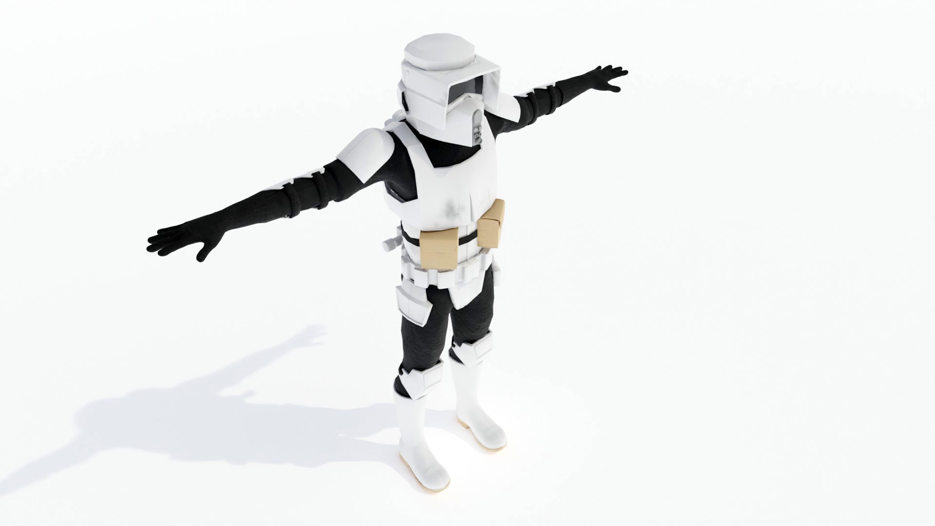 3d Model Scout Trooper