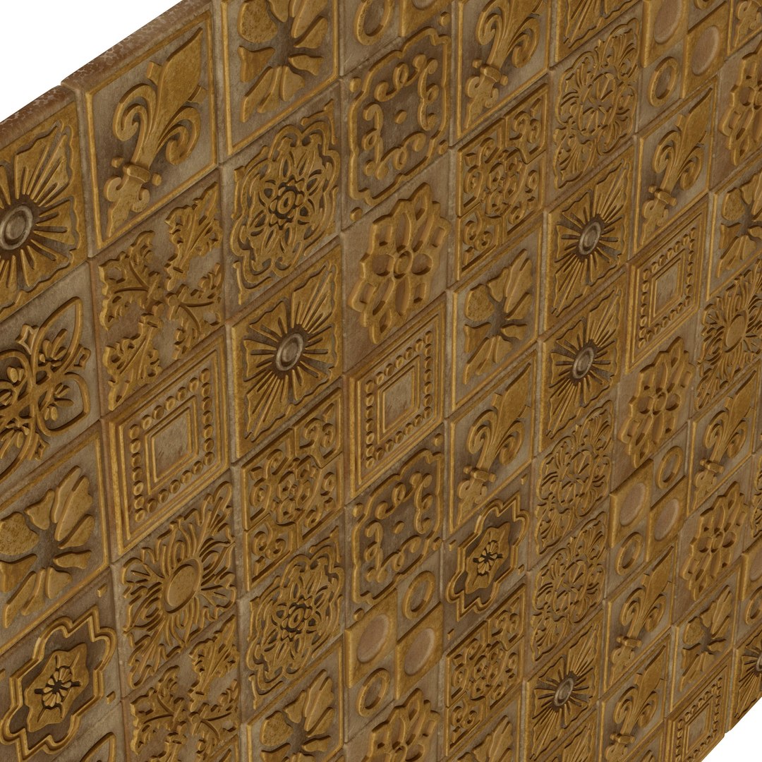Tile Decor N11 3D Model - TurboSquid 2278084