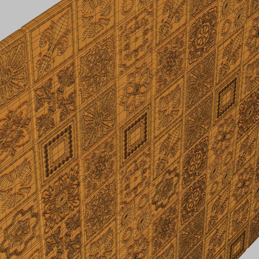 Tile Decor N11 3D Model - TurboSquid 2278084