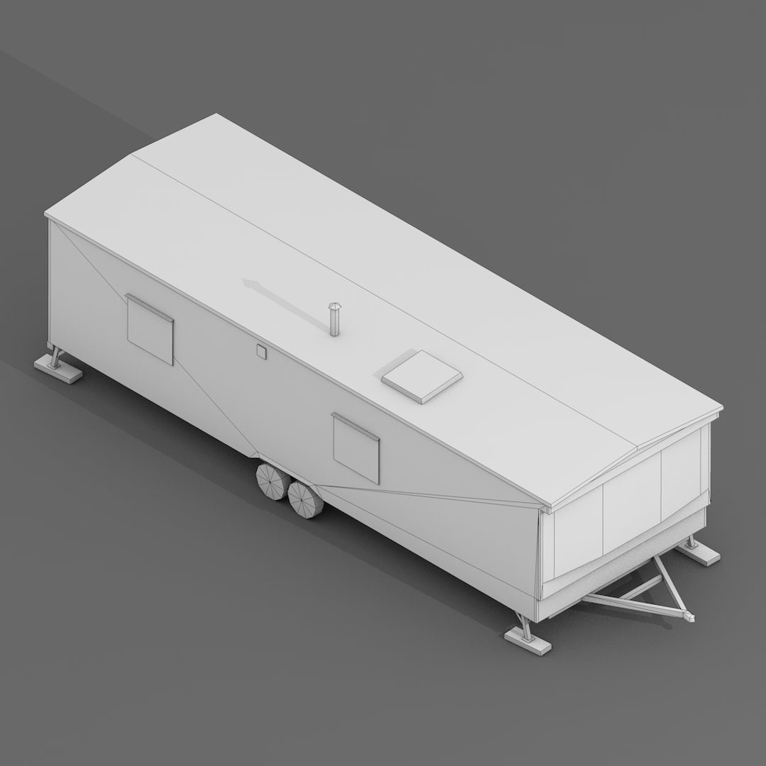 Large trailers motorhomes 3D model - TurboSquid 1343695