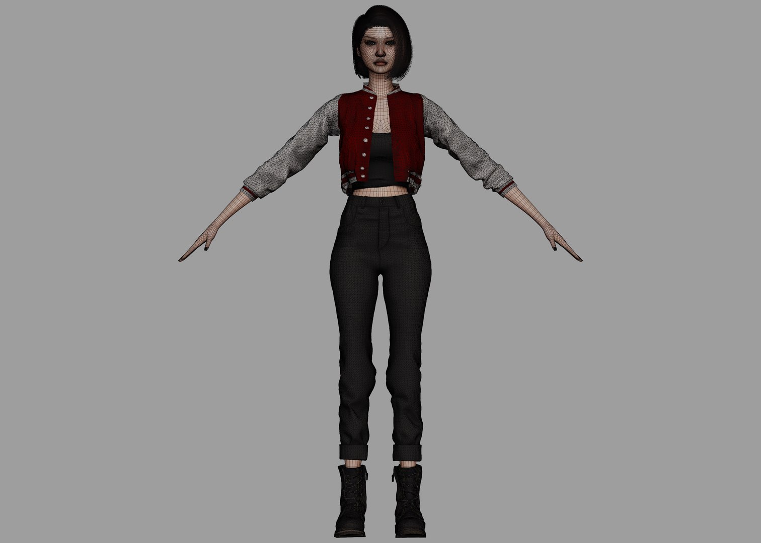 Female Character - Gamer Ready Model - TurboSquid 2081066