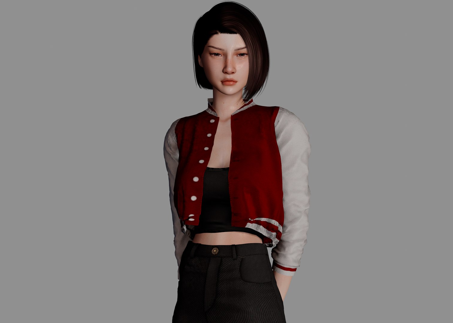 Female Character - Gamer Ready Model - TurboSquid 2081066