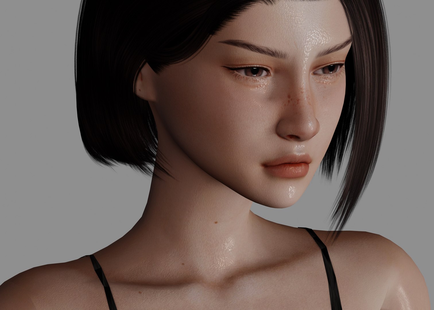 Female Character - Gamer Ready Model - TurboSquid 2081066
