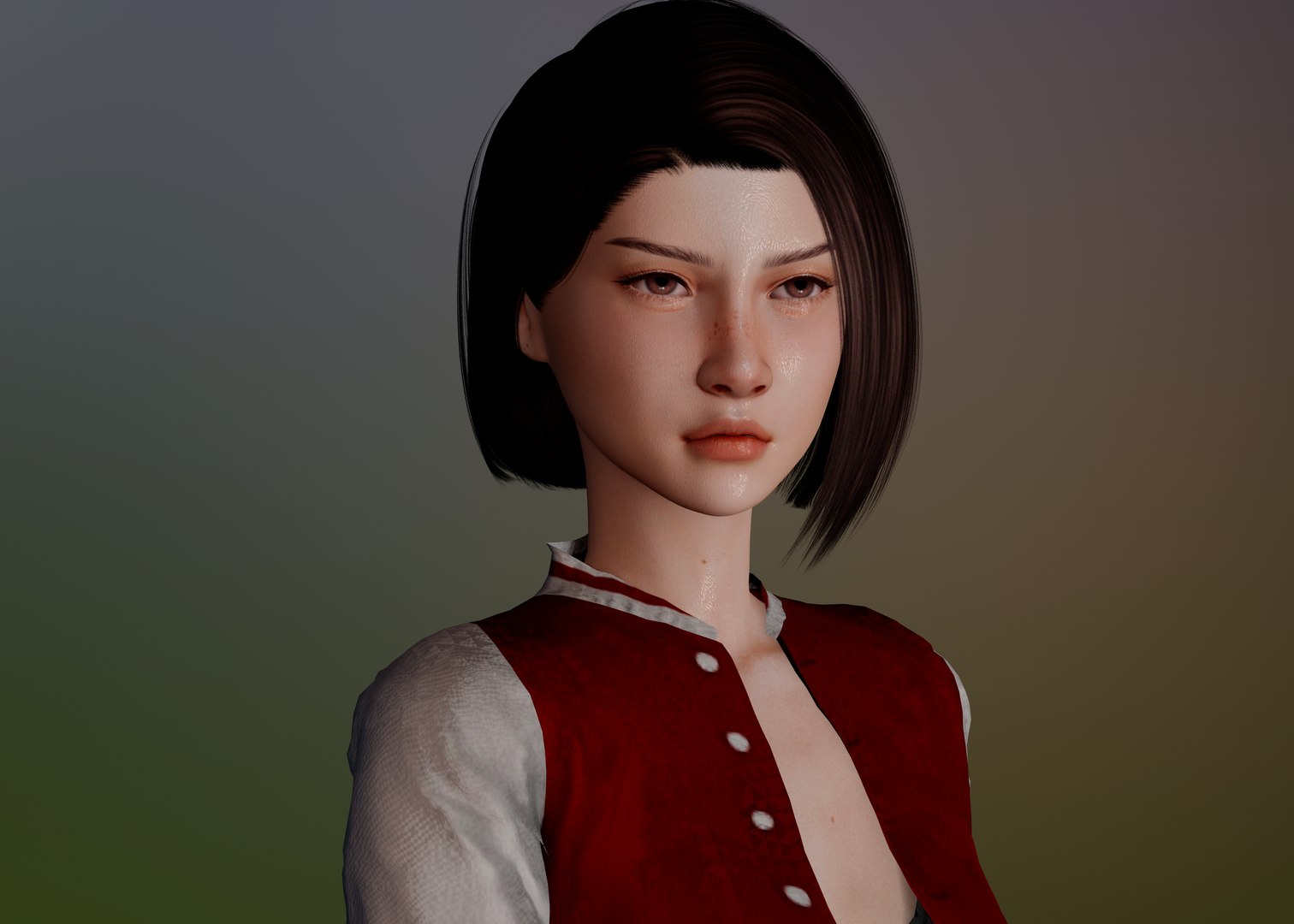 Female Character - Gamer Ready Model - TurboSquid 2081066