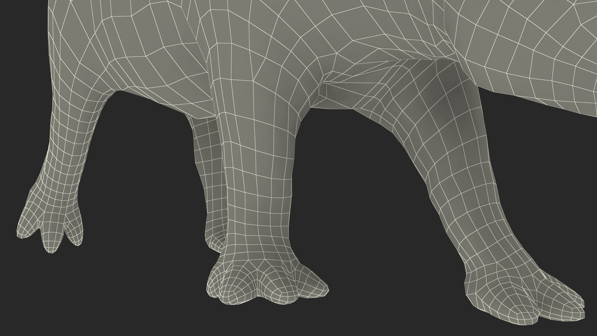 Tapir Walking Pose model - TurboSquid 1919754