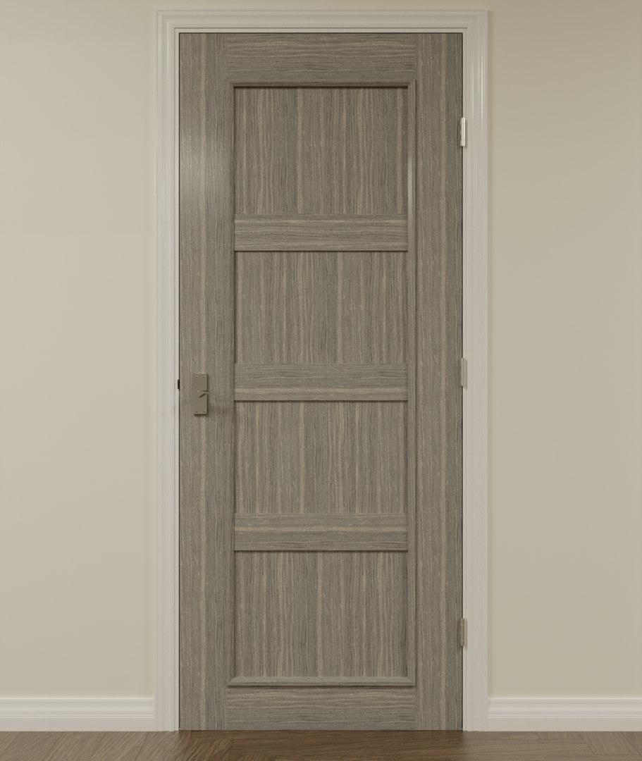 Contemporary Interior Door Set 3D Model - TurboSquid 2019020