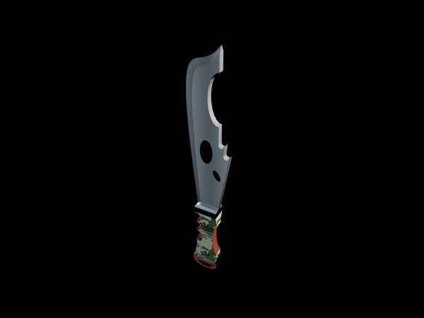 3d machete model