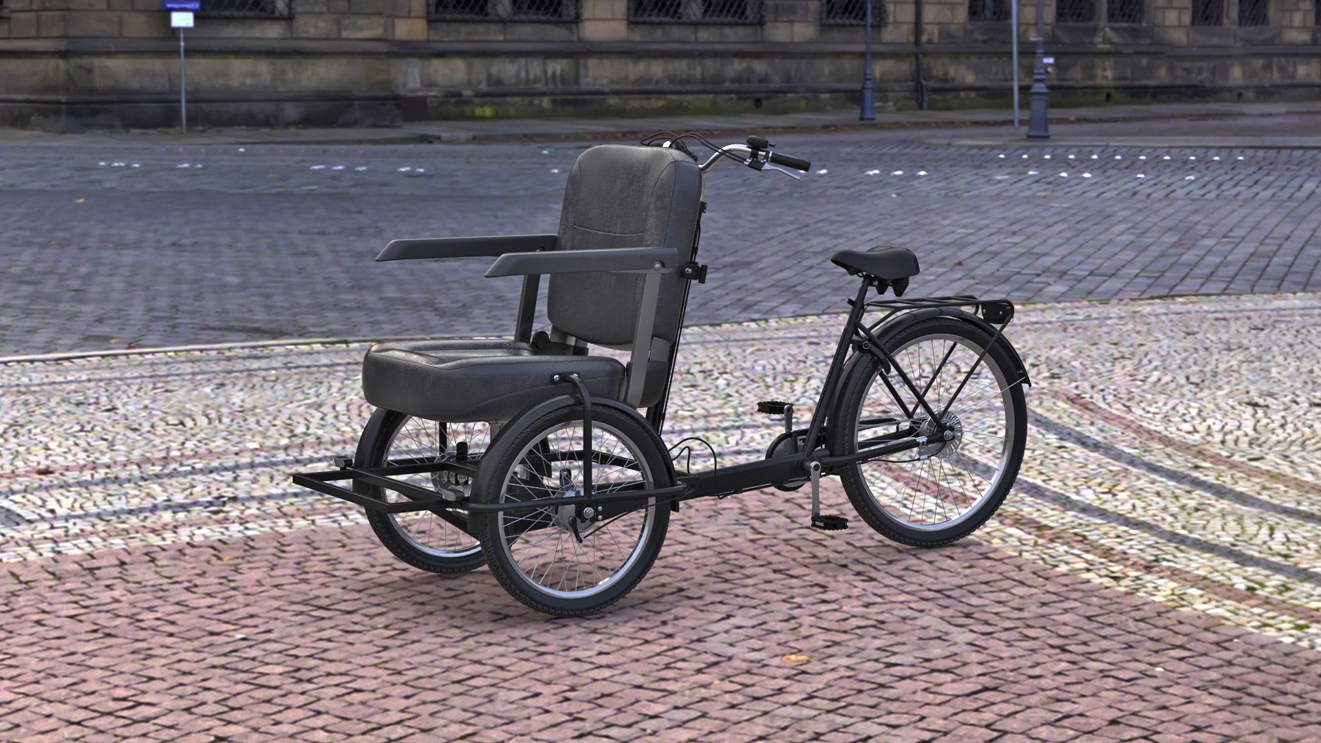3D Cycle Rickshaw - TurboSquid 1567814