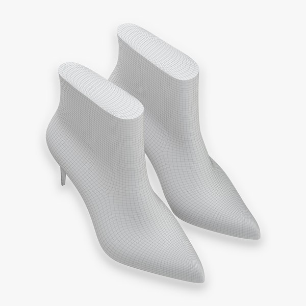 Woman Boot Shoe Last 3D model - TurboSquid 1787800