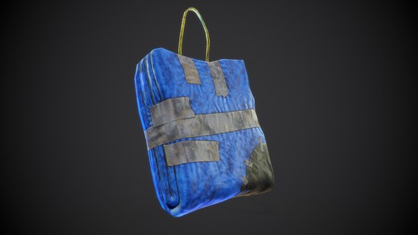 3d model tarp crate