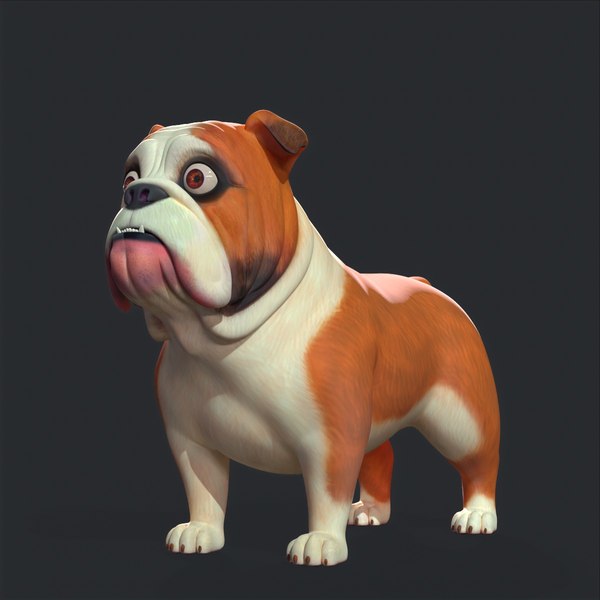 modèle 3D de bouledogue anglais - TurboSquid 2413804
