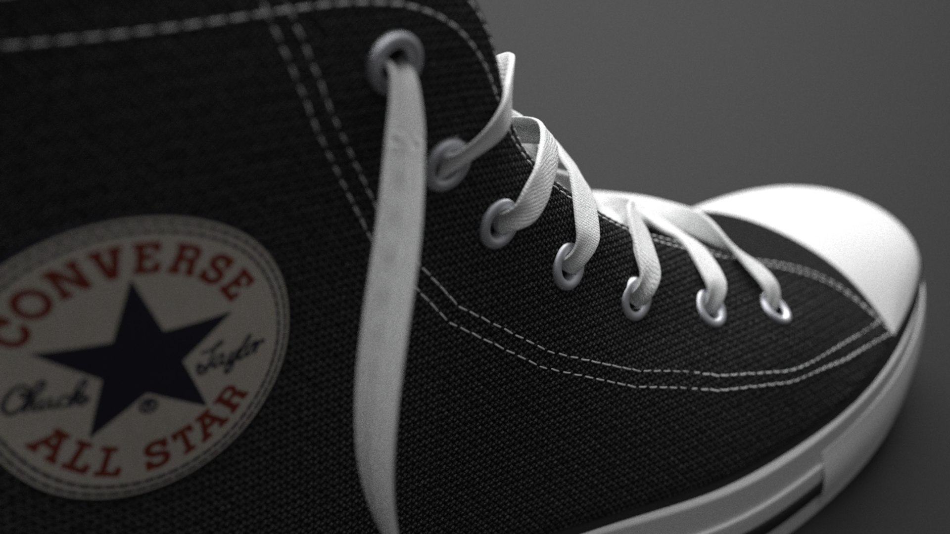 3d Model Of Converse Shoe