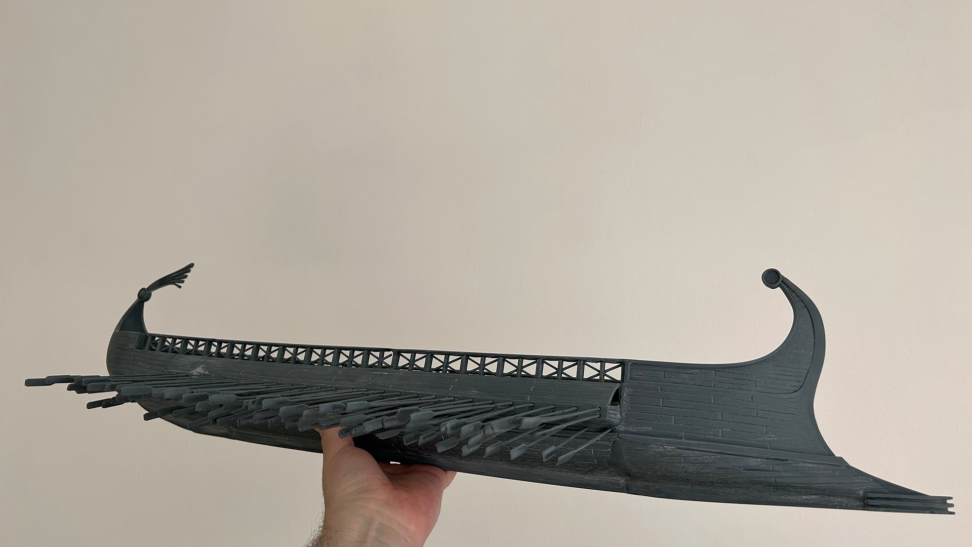 Ancient Roman Warship - Trireme 3D Model - TurboSquid 2468924