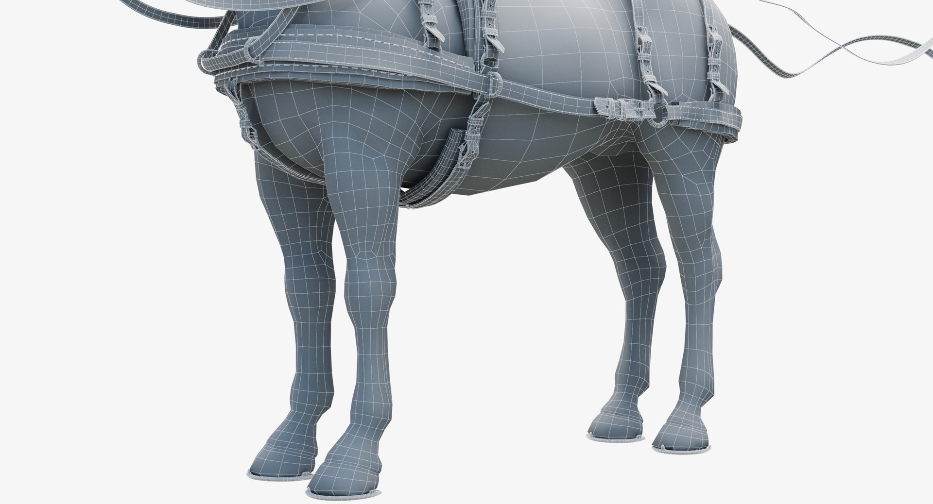 3D Realistic Horse Harness - TurboSquid 1333467