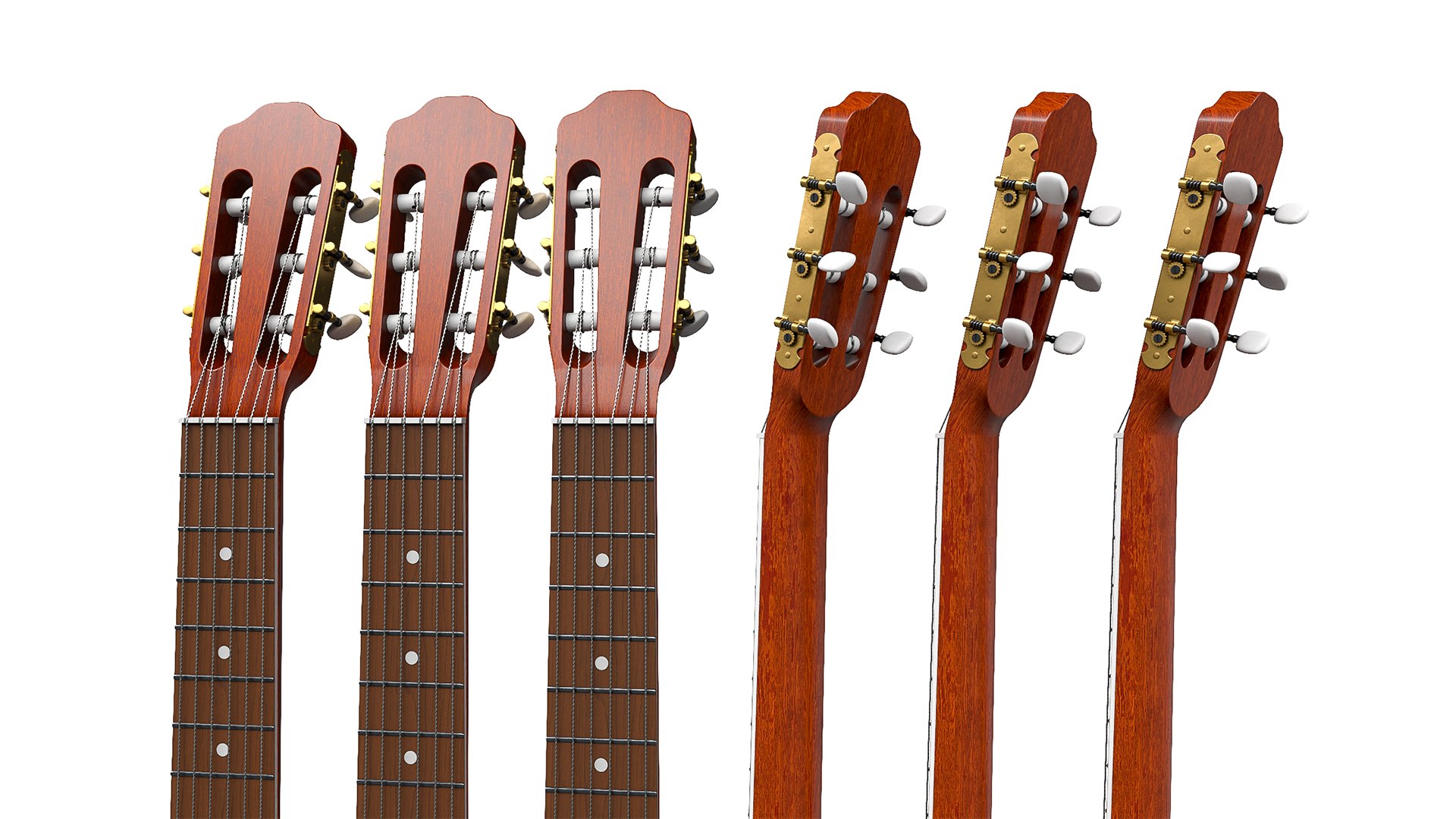 3D Classical Guitar Collection - TurboSquid 1894736