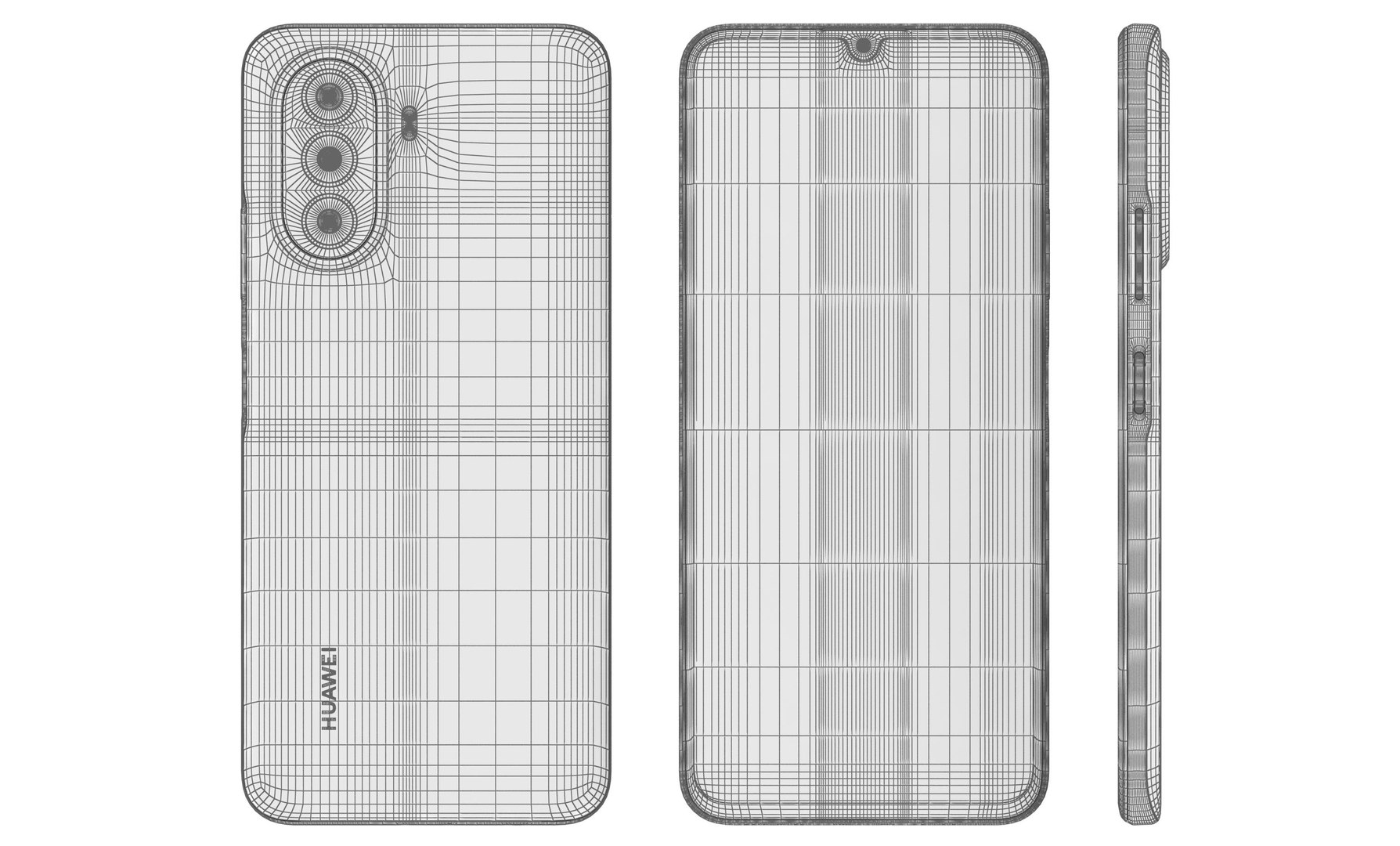 3D Huawei Nova Y71 All Colors - TurboSquid 2097322