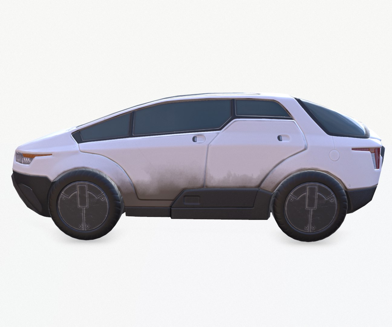 3D Model Cyberpunk Car - TurboSquid 1230725
