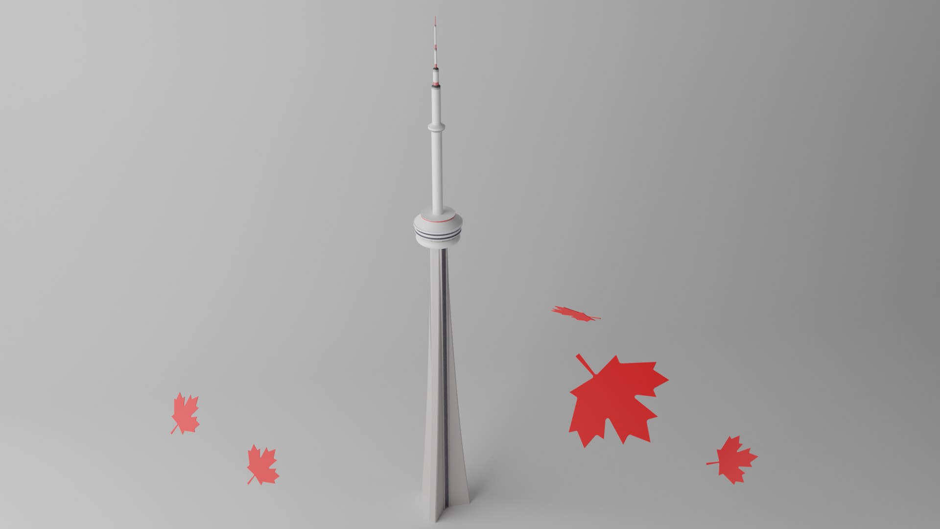 Tower Toronto 3D Model - TurboSquid 1710688