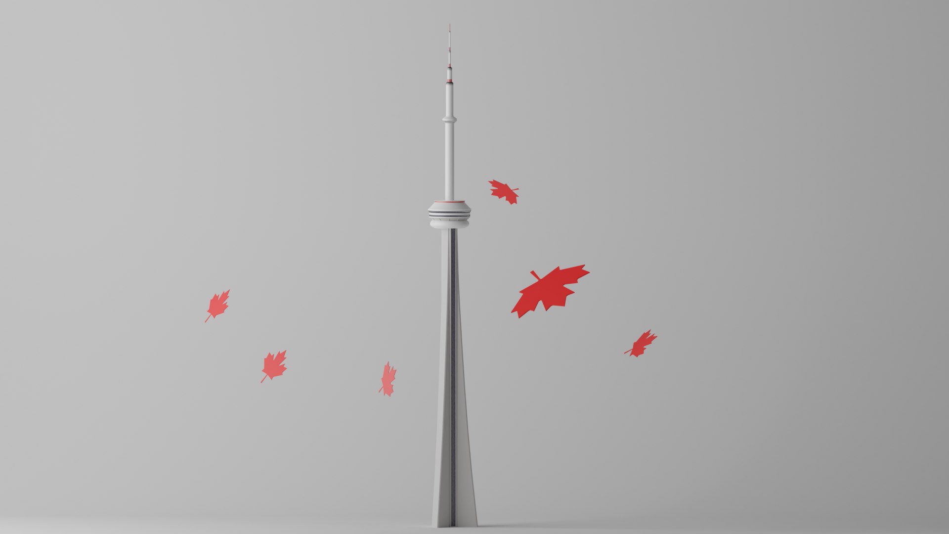 Tower Toronto 3D Model - TurboSquid 1710688