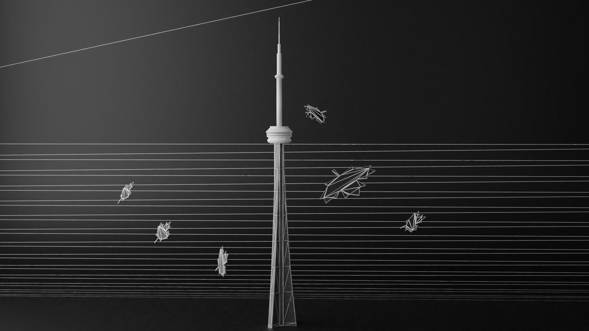 Tower Toronto 3D Model - TurboSquid 1710688