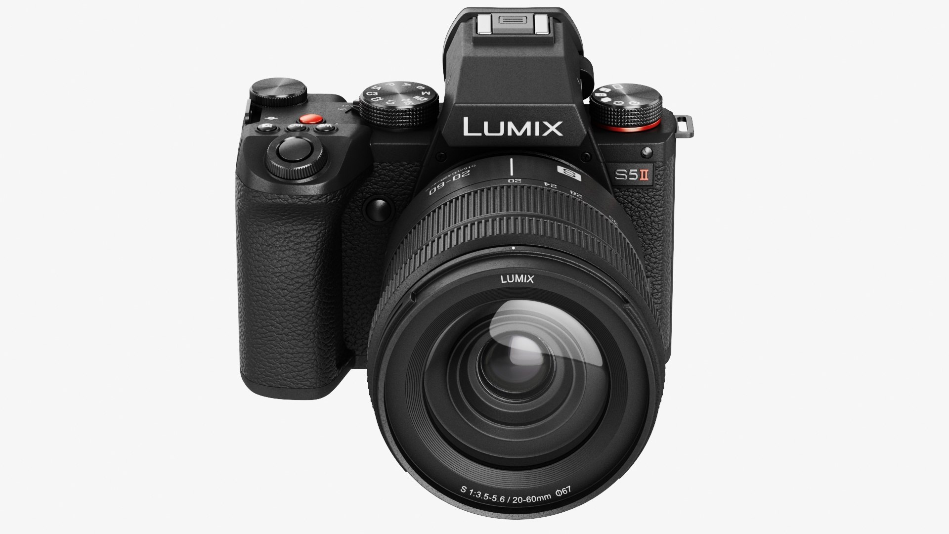 3D Model Panasonic Lumix DC-S5 II With Lens - TurboSquid 2083431
