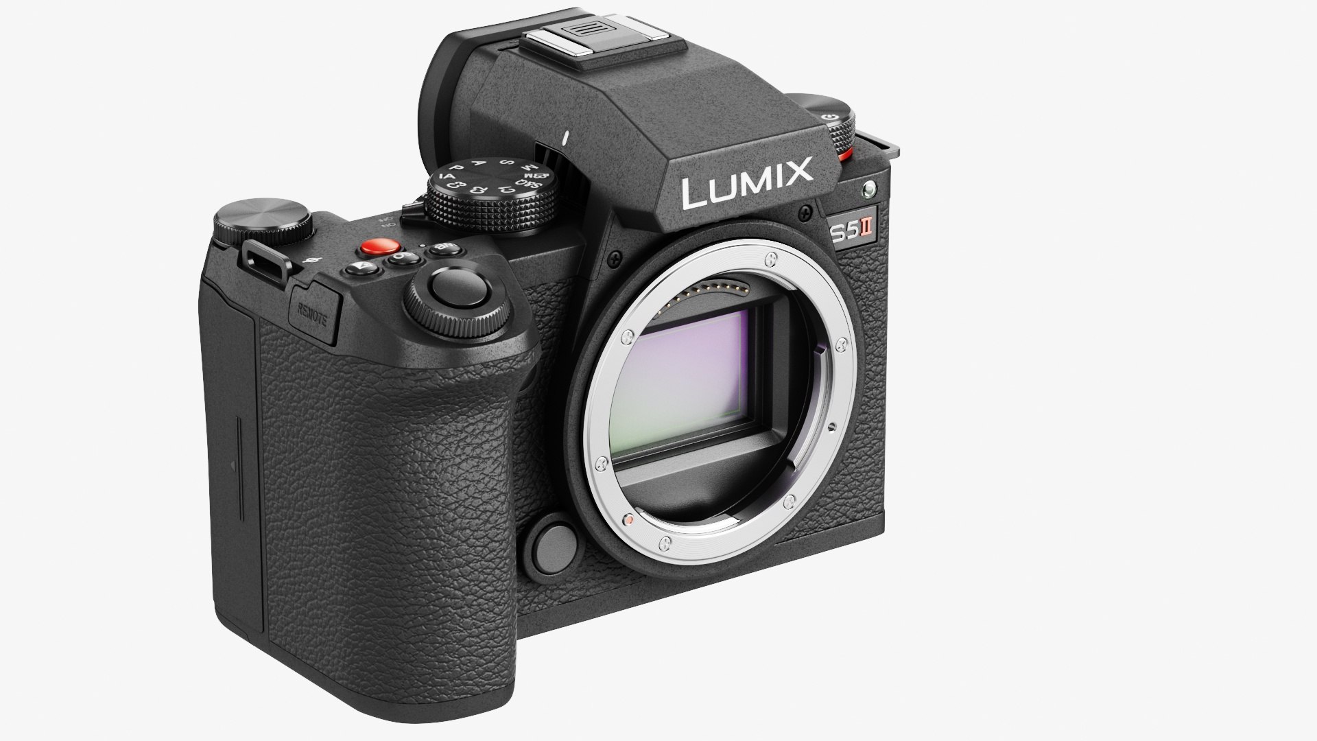 3D Model Panasonic Lumix DC-S5 II With Lens - TurboSquid 2083431