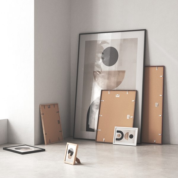 3D Poster set - Modern Abstract Shapes - TurboSquid 2030909