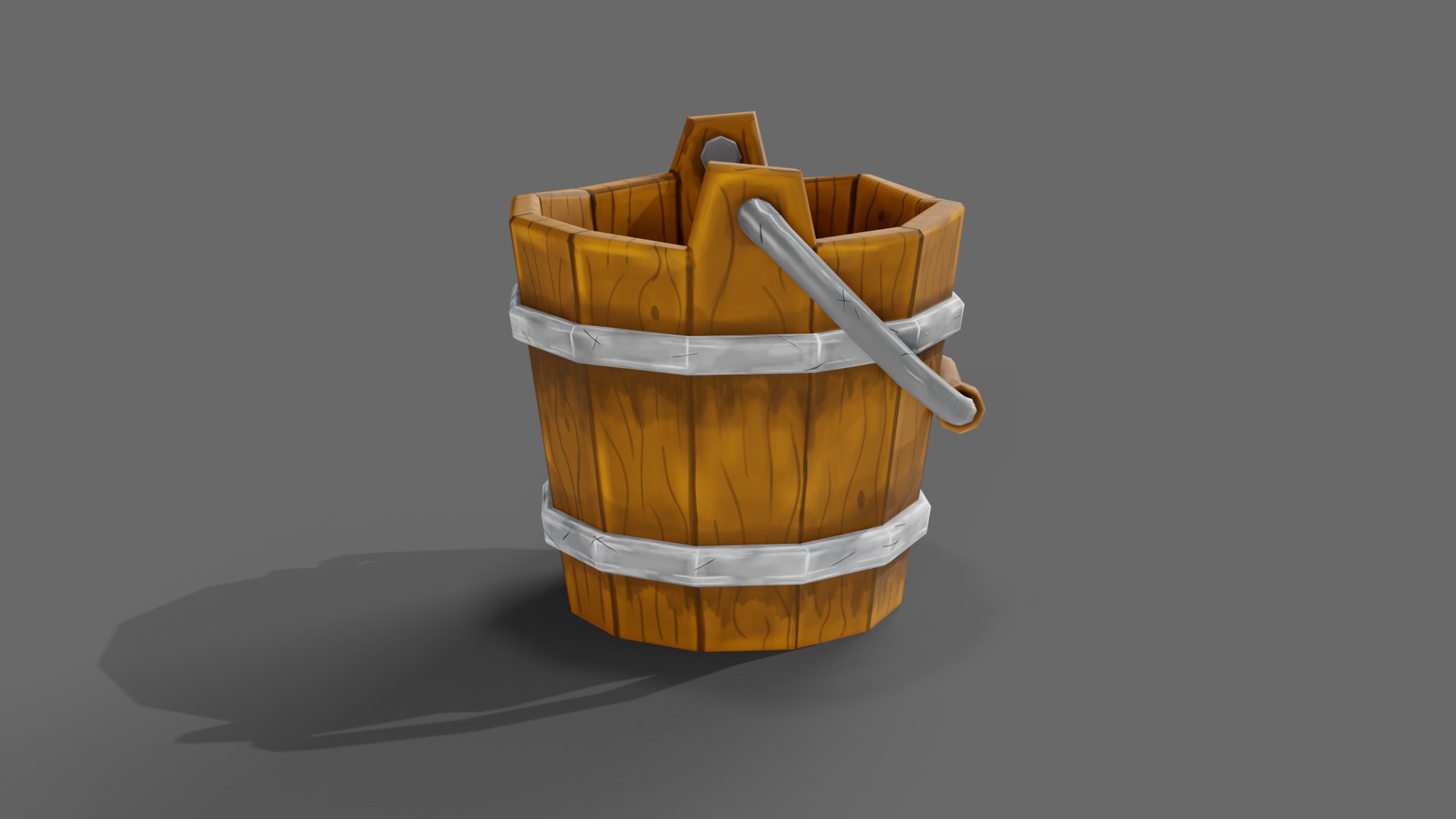 Free 3D Stylized Bucket Model - TurboSquid 1820138