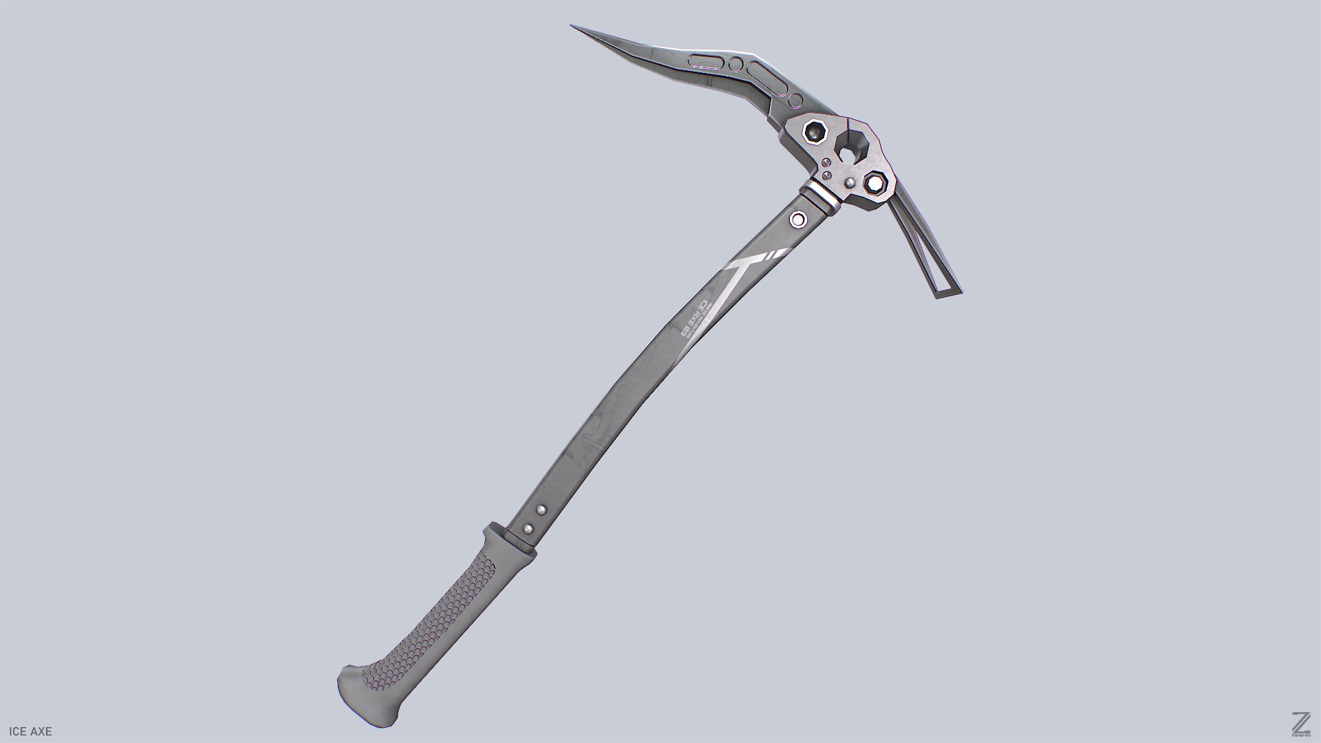Ice axe model - TurboSquid 2166456