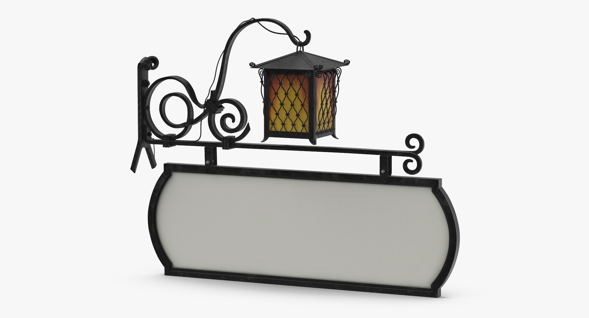 3D Storefront Store Sign - TurboSquid 1230830