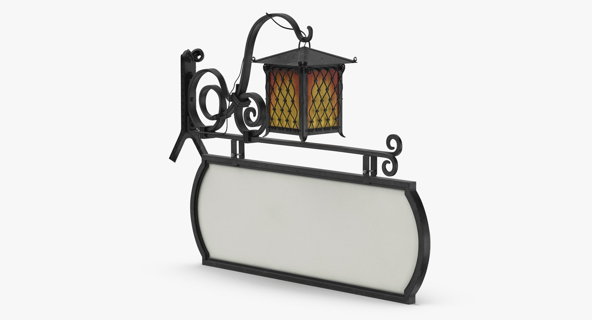 3D Storefront Store Sign - TurboSquid 1230830