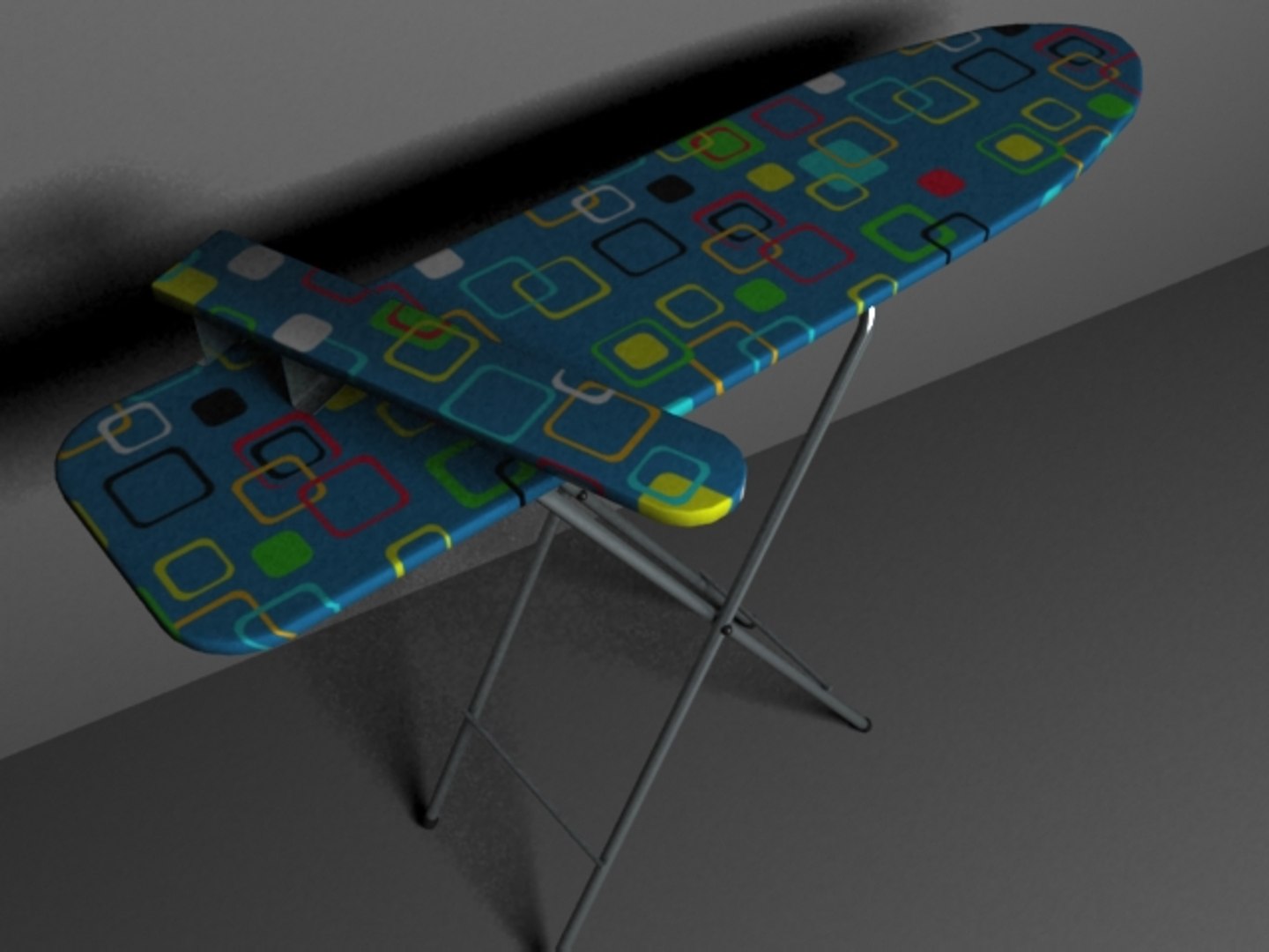 Ironing Table 3d Model