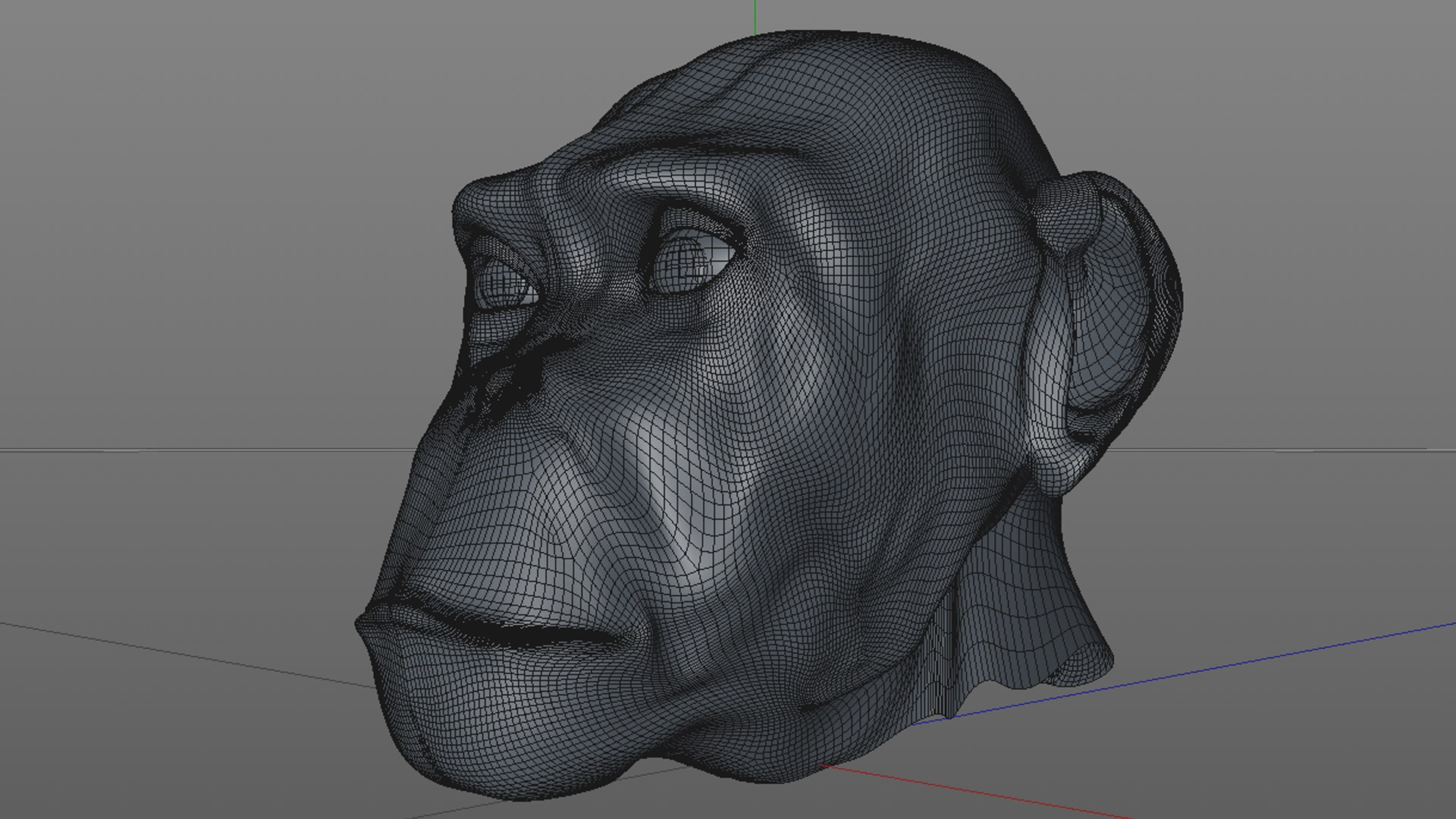 3D chimp chimpanzee - TurboSquid 1594707