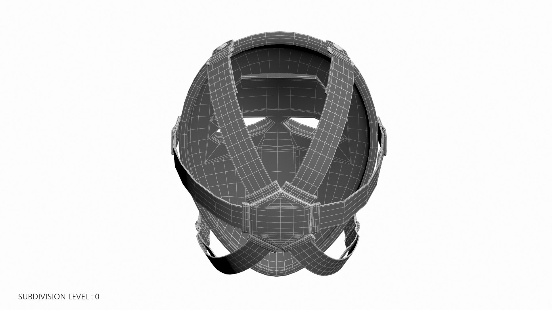Ballistic Bulletproof Mask 3D Model - TurboSquid 1493875