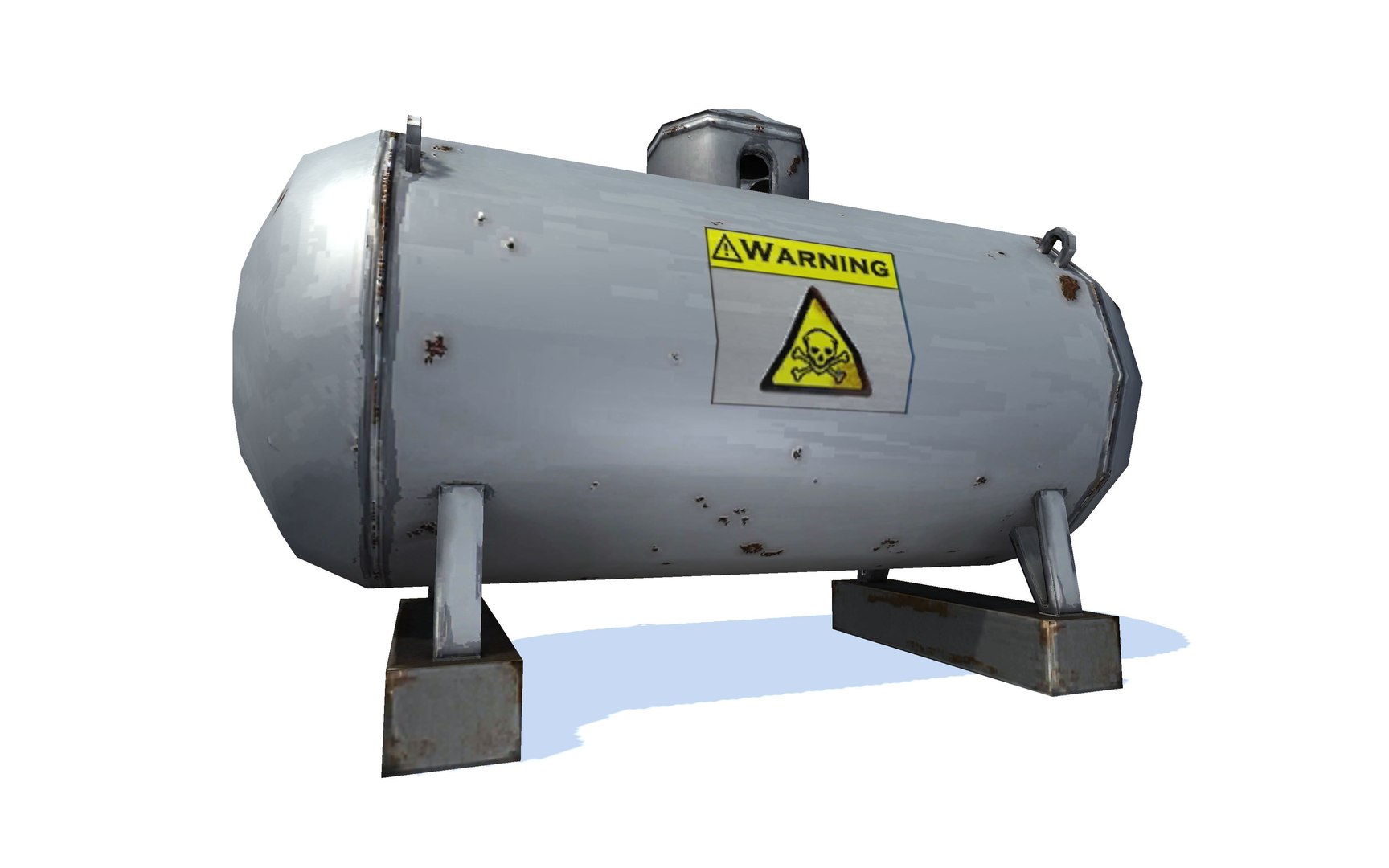 3D model realistic gas tank - TurboSquid 1508819