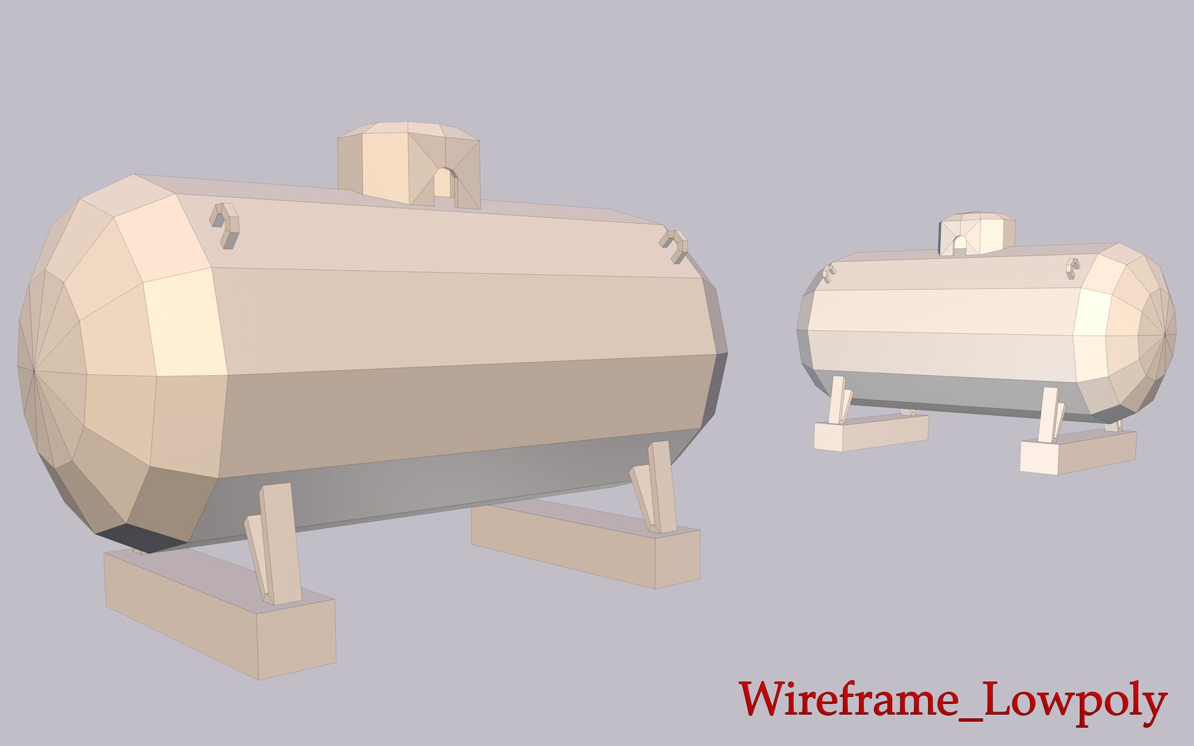 3D model realistic gas tank - TurboSquid 1508819
