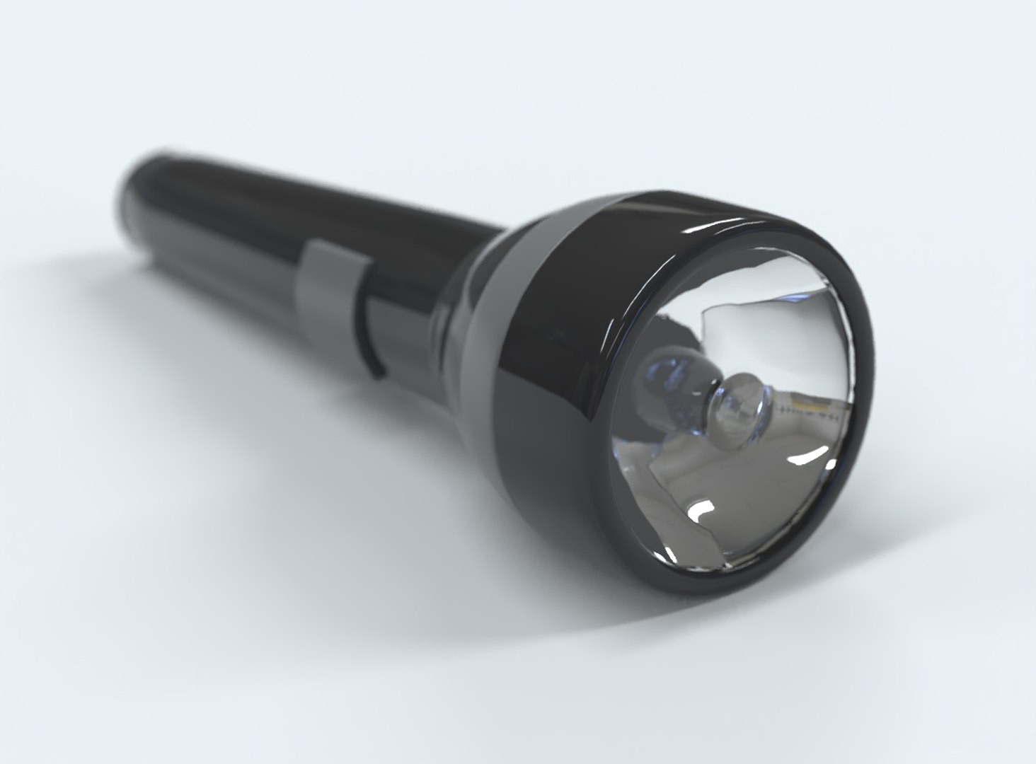 Torch Flashlight 3D Model - TurboSquid 1689231