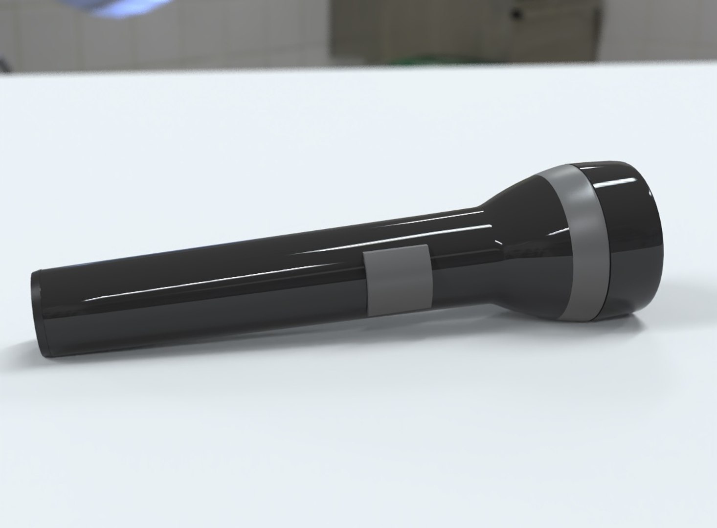 Torch Flashlight 3D Model - TurboSquid 1689231